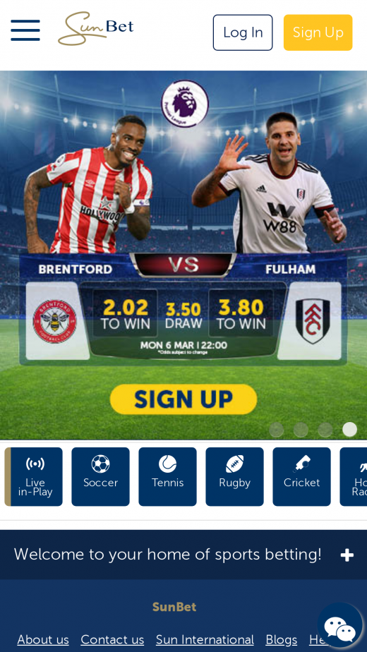 Sunbet app - Sportsbetting-Apps.net