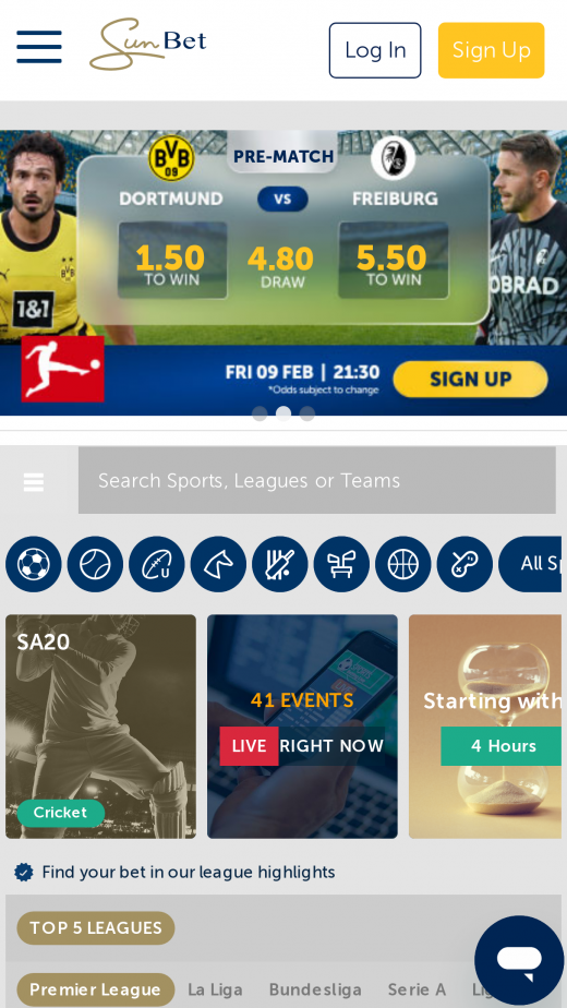 Sunbet app - Sportsbetting-Apps.net