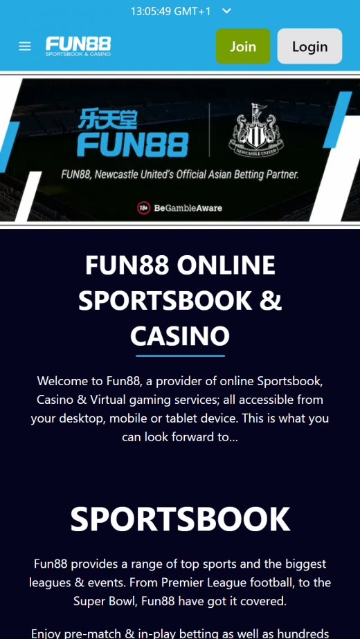 Fun88 app - Sportsbetting-Apps.net
